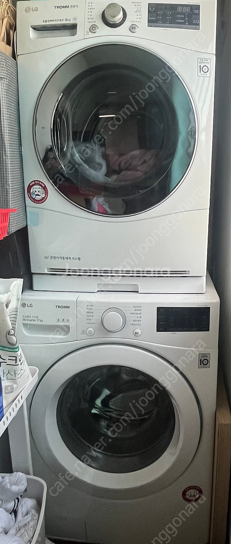 LG트롬 세탁기 17kg, 건조기 9kg | 세탁기/건조기 | 중고나라