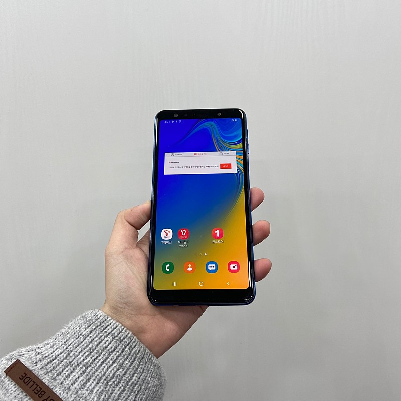 12512 갤럭시A7(2018) 블루 64GB 부산 중... | 삼성 | 중고나라