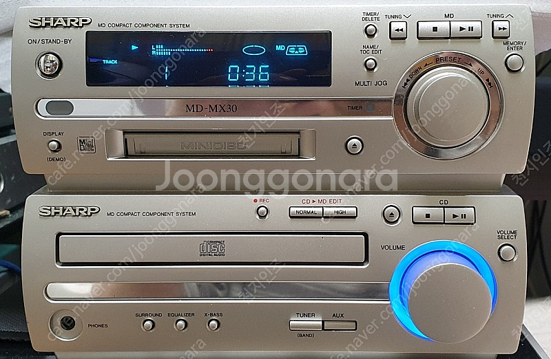 Sharp 샤프 md-mx30 md cd 오디오 | 중고나라 카페에서 운영하는 공식 사이트