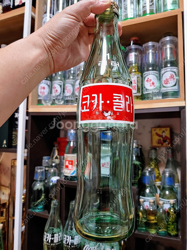 ~ 코카콜라1리터 유리병 ~ 예술작품골동품수집 중고나라