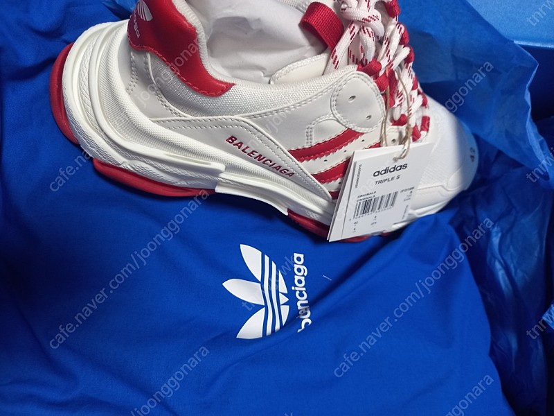 아디다스 발렌시아가 트리플s if0166 j275 미착... | 남성의류 | 중고나라
