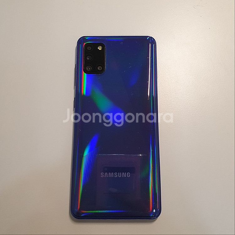 59593) 갤럭시 A31/A315 블루 자급제 64G... | 스마트폰 | 중고나라