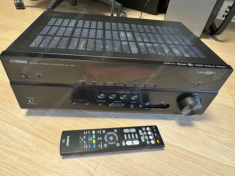 야마하 블루투스 AV리시버 앰프 (RX-V481) 전원... | 오디오/홈시어터 | 중고나라