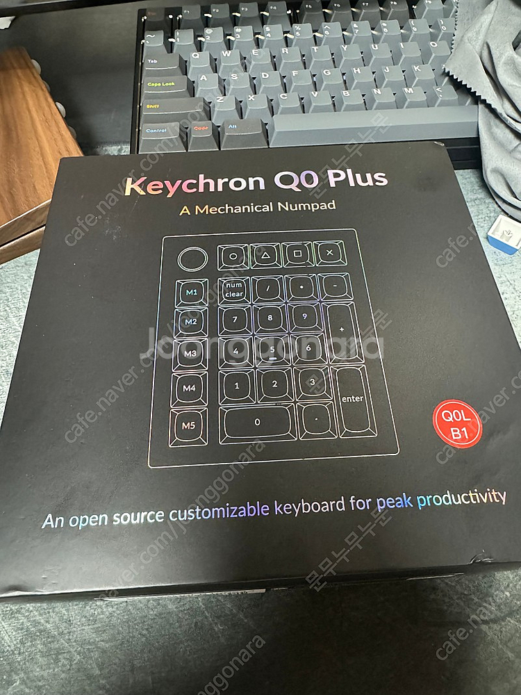 키크론 q0 plus 블랙 베어본킷 | 키보드/마우스/스피커 | 중고나라