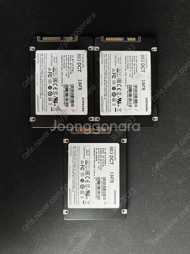 삼성 833DCT 4TB SSD | HDD/SSD/ODD | 중고나라