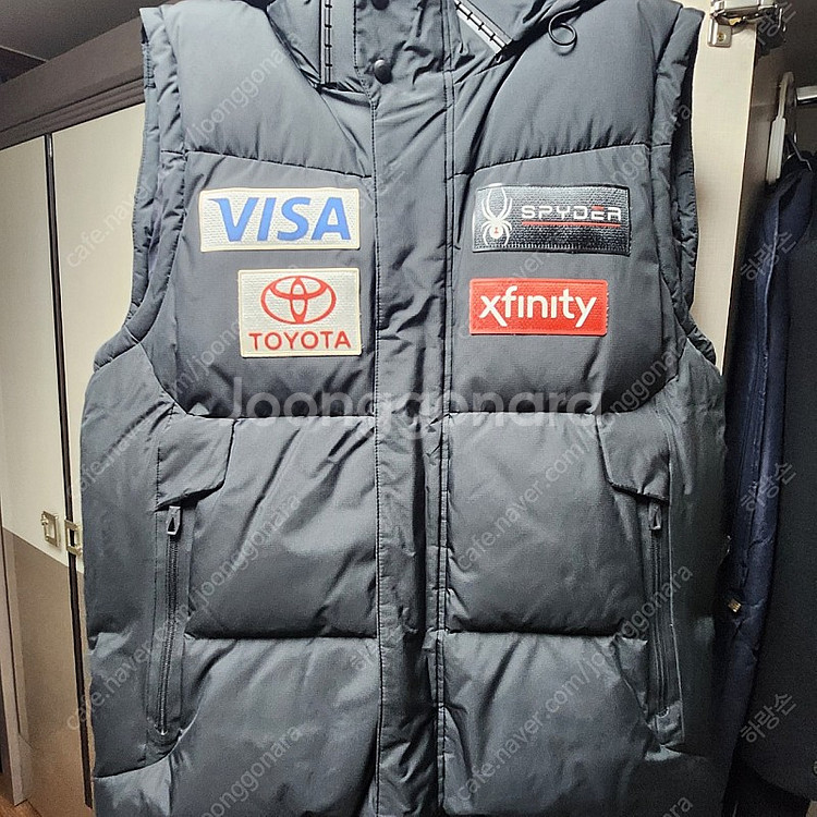 스파이더 패딩 조끼 105 중고나라 카페에서 운영하는 공식 사이트