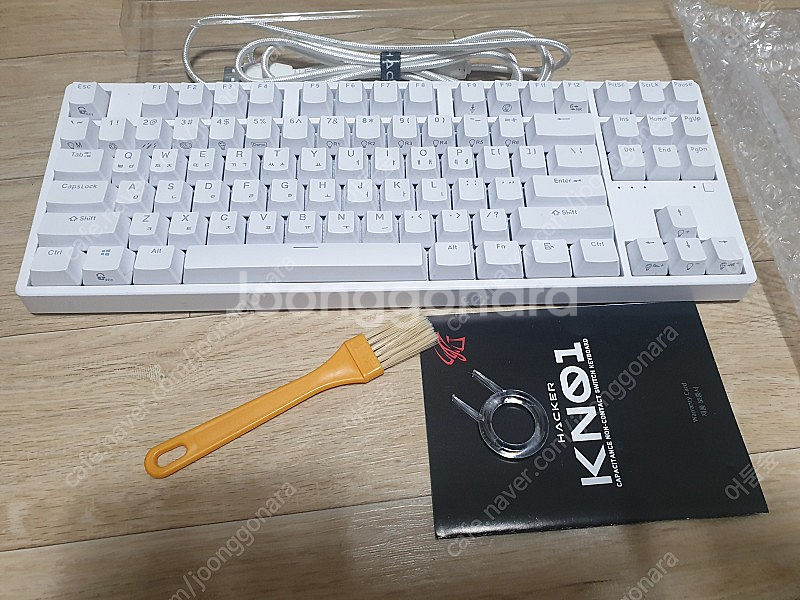 앱코 해커 KN01 텐키리스 PBT RGB 무접점 55... | 키보드/마우스/스피커 | 중고나라