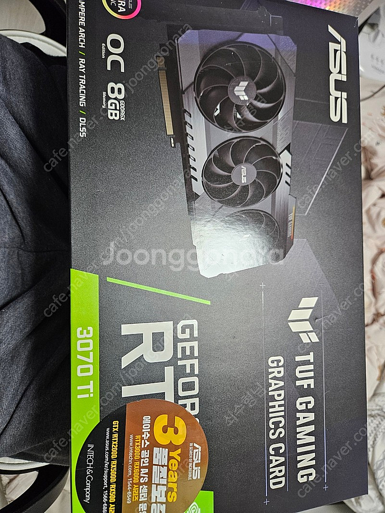 RTX3070 TI TUF게이밍 3070TI터프게이밍 | CPU/메인보드 | 중고나라