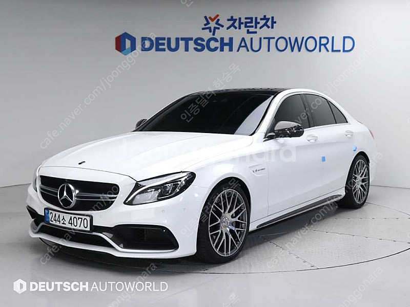벤츠c클래스 W205 C63 Amg중고차 할부 리스 카 기타 수입차 중고나라
