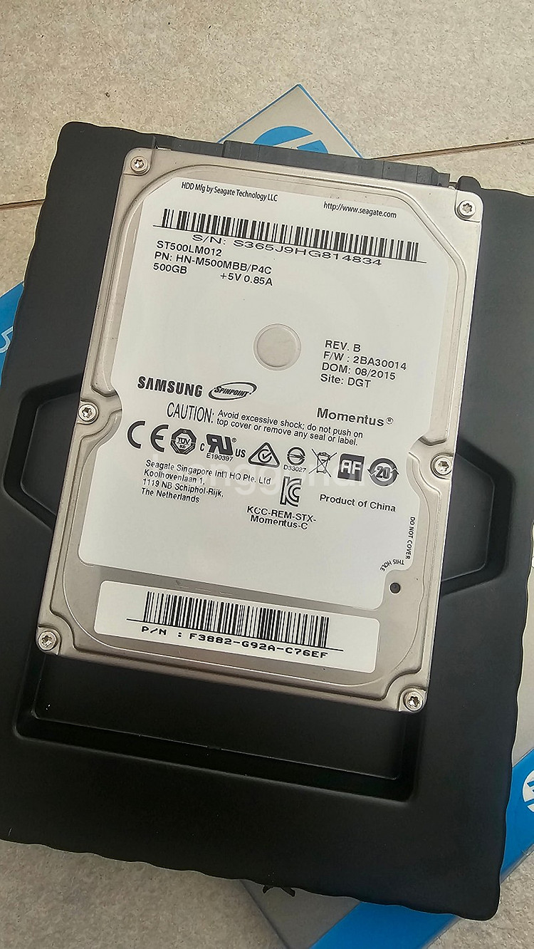 시게이트 노트북용 HDD 500G ST500LM012 | HDD/SSD/ODD | 중고나라