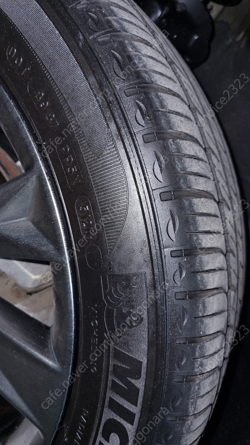 미쉐린 mxm4 245 45 18 한대분 팝니다! (개... | 휠/타이어 | 중고나라