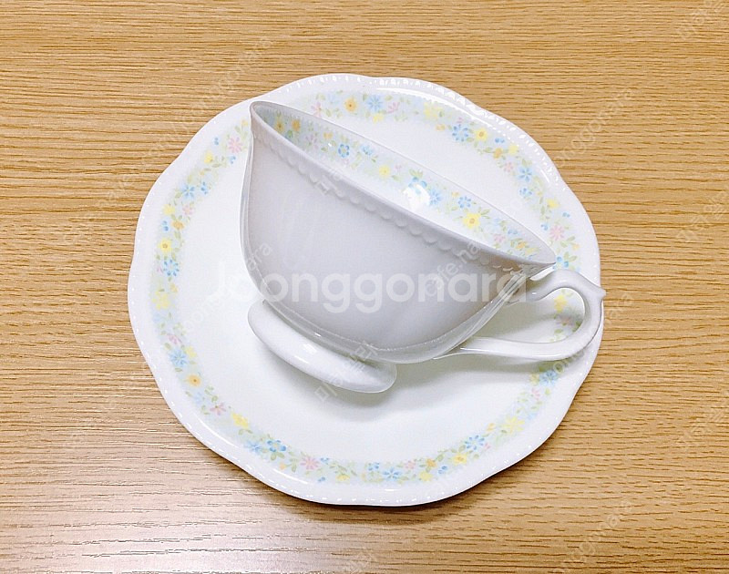 1조 가격 단종 빈티지 노리다케 작은 들꽃 패턴 찻잔 리빙생활 중고나라