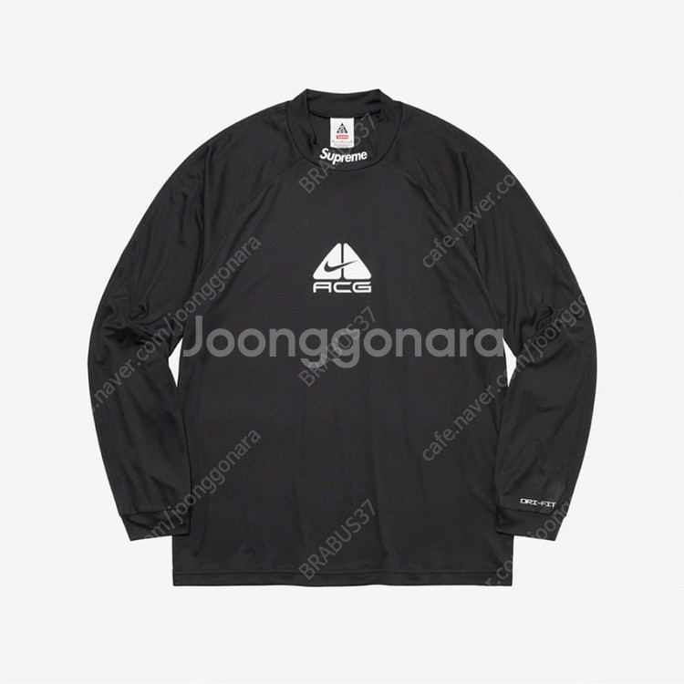 슈프림 X 나이키 ACG 저지 22FW 블랙 XL 새제... | 기타운동화/관련용품 | 중고나라
