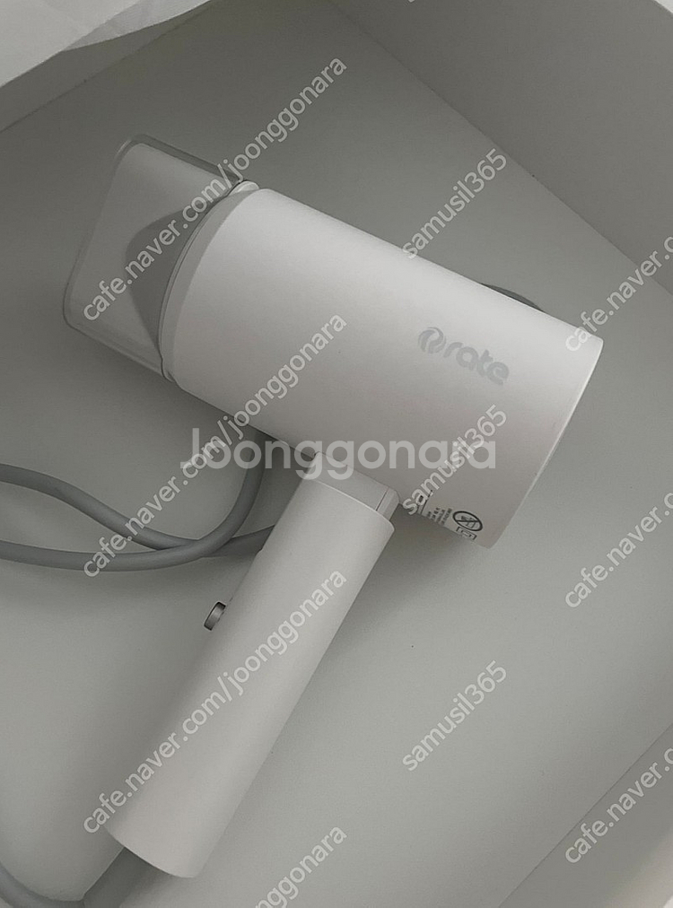 레이트 RT-D004 접이식 헤어드라이기 화이트 팝니다... | 중고나라 카페에서 운영하는 공식 사이트