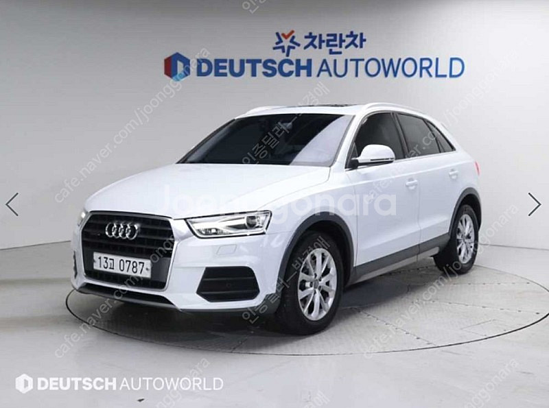 중고차 아우디 Q3 30 Tdi 콰트로 디자인 ★ 1 기타 수입차 중고나라