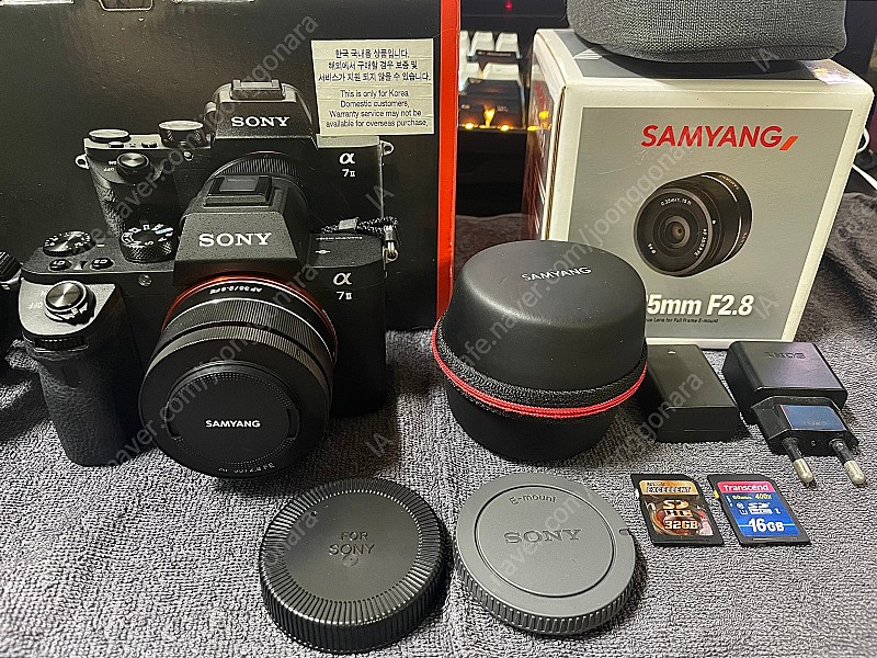 SONY 소니 a7 II(a7m2 , a72) 바디 /... | 미러리스 | 중고나라