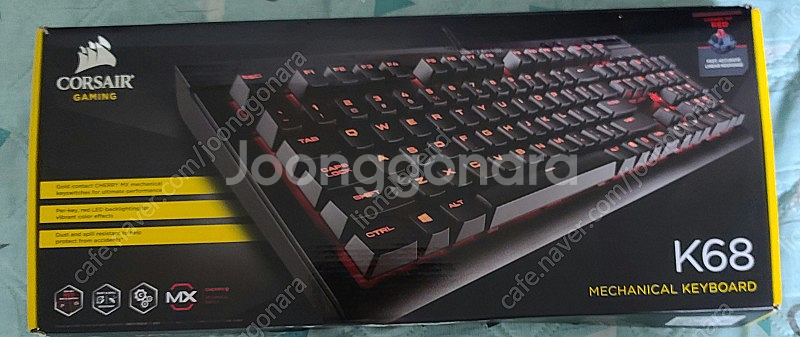 커세어 K68 적축 | 키보드/마우스/스피커 | 중고나라