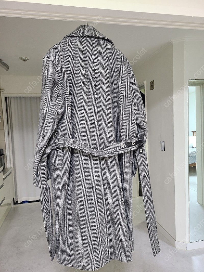 21Fw 솔리드옴므 헤링본 발마칸 코트 46사이즈 | 남성의류 | 중고나라