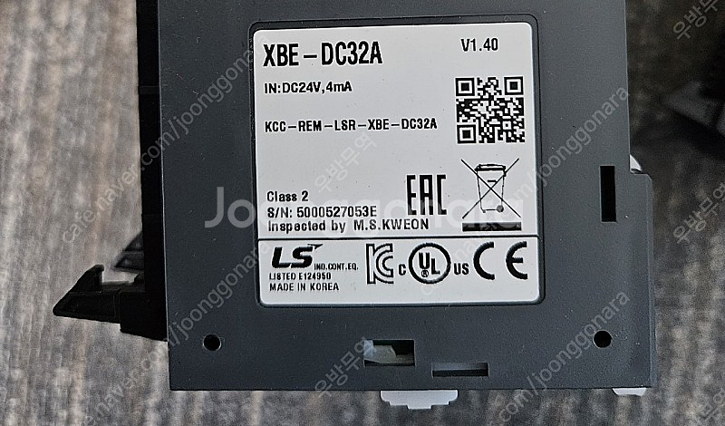 LS PLC XBM-DN32HP, XBE-DC32A×2... | 산업자재 | 중고나라