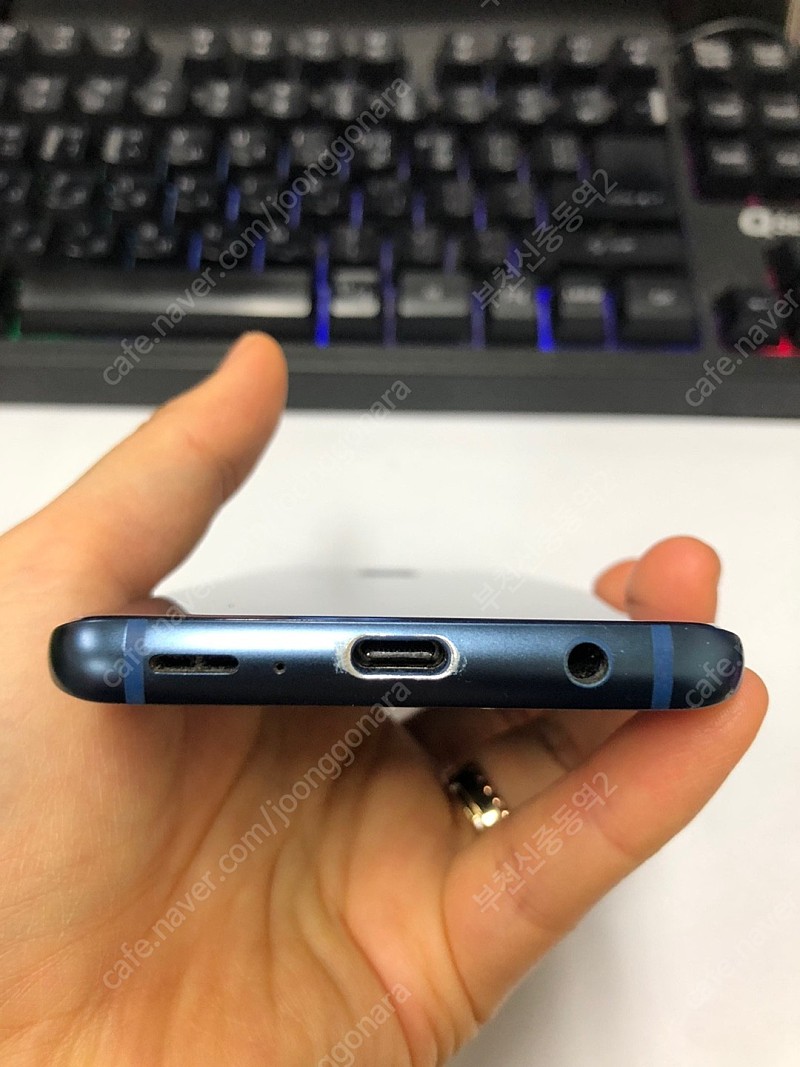 011104 SK 갤럭시S9 블루 외관깨끗 64GB 무... | 삼성 | 중고나라