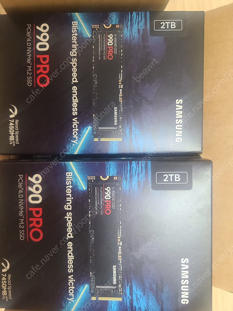 [미개봉]삼성전자 990 PRO M.2 NVMe (2T... | HDD/SSD/ODD | 중고나라