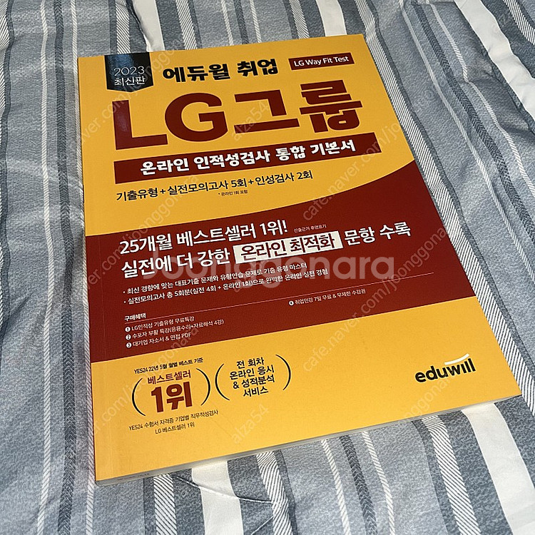 에듀윌 Lg 인적성 기본서 2023 학습교육 중고나라