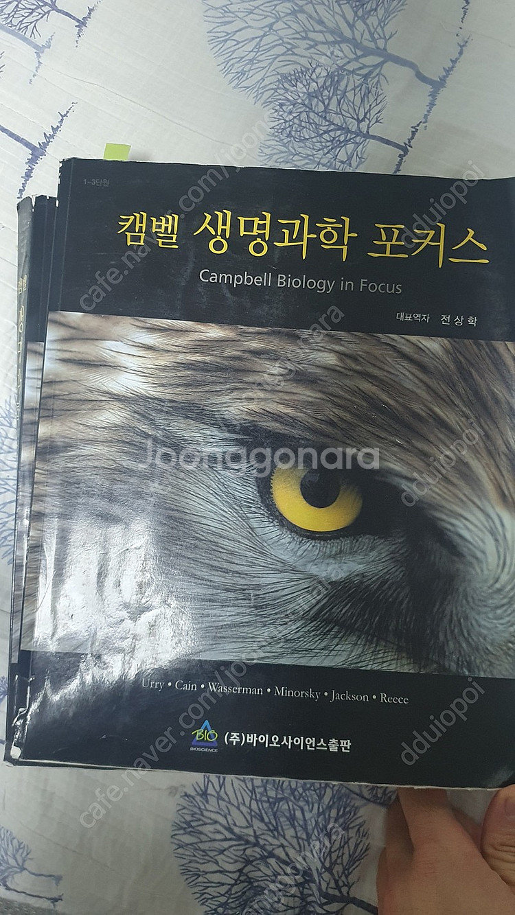 캠벨 생명과학 포커스 1판 중고나라 카페에서 운영하는 공식 사이트