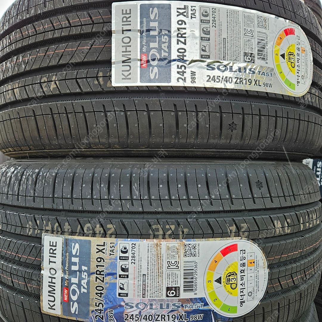 금호타이어 TA51 솔루스 245 40 19 / 275... | 휠/타이어 | 중고나라