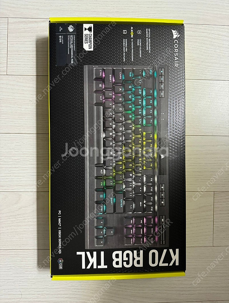 공방 윤활 세팅 커세어 K70 Rgb Tkl Opx Cpu메인보드 중고나라
