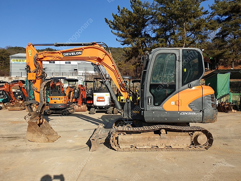 중고굴삭기 두산 02 DX55MT 코끼리집게 2016년... | 농기계/농업용공구 | 중고나라