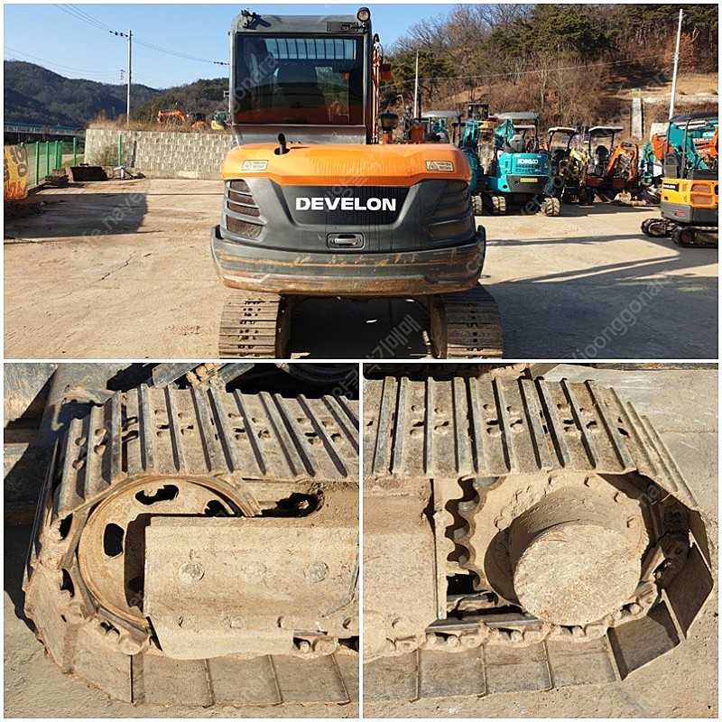 중고굴삭기 두산 02 DX55MT 코끼리집게 2016년... | 농기계/농업용공구 | 중고나라