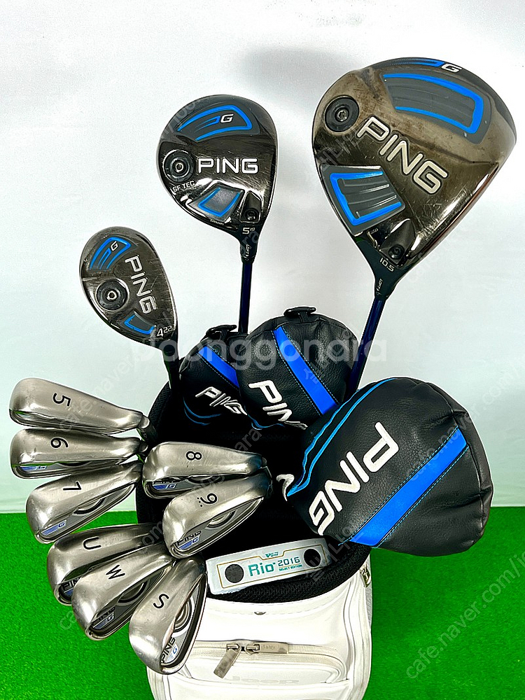 남성핑PING풀세트 뉴G 경량스틸 중고골프채 Jeep캐... | 골프백/풀세트 | 중고나라