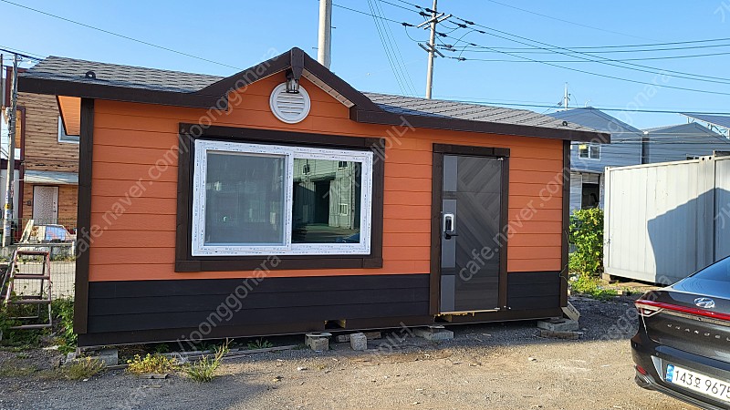 (판매)3mx6m이동식농막 시멘트A형 1150만원입니다 | 산업자재 | 중고나라