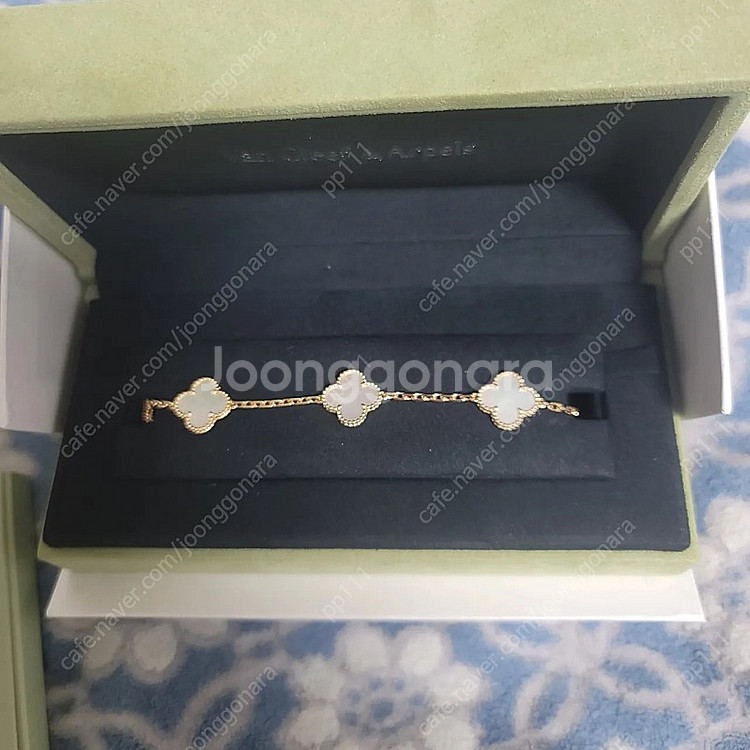 반클리프아펠 빈티지 알함브라 브레이슬릿 5개 모티브 반지목걸이귀걸이 중고나라