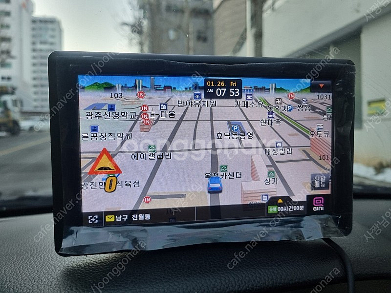 7인치 현대 HS-781 지니맵 네비게이션 내비게이션 | 블랙박스/네비게이션 | 중고나라