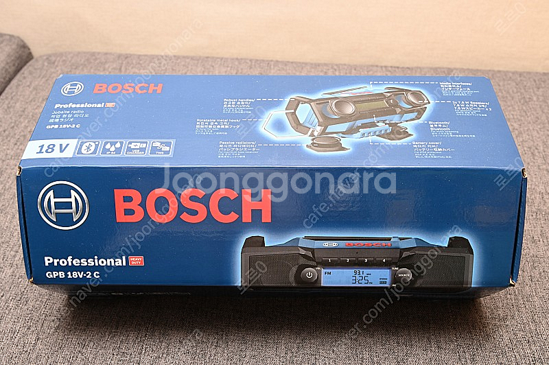 보쉬 블루투스 스피커 GPB18V-2C 팝니다. | 중고나라 카페에서 운영하는 공식 사이트
