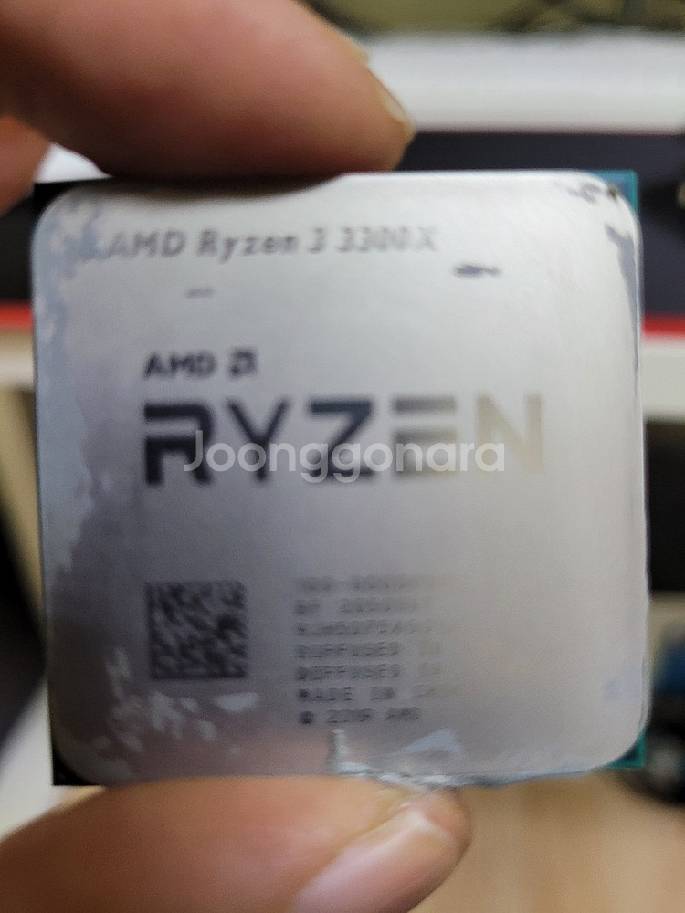 AMD CPU 3300X 판매합니다 | CPU/메인보드 | 중고나라