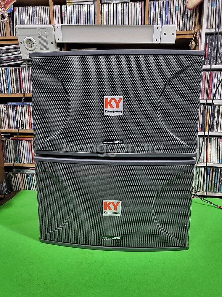 금영 노래방 스피커 입니다.모델명은 KY-60 | 오디오/홈시어터 | 중고나라