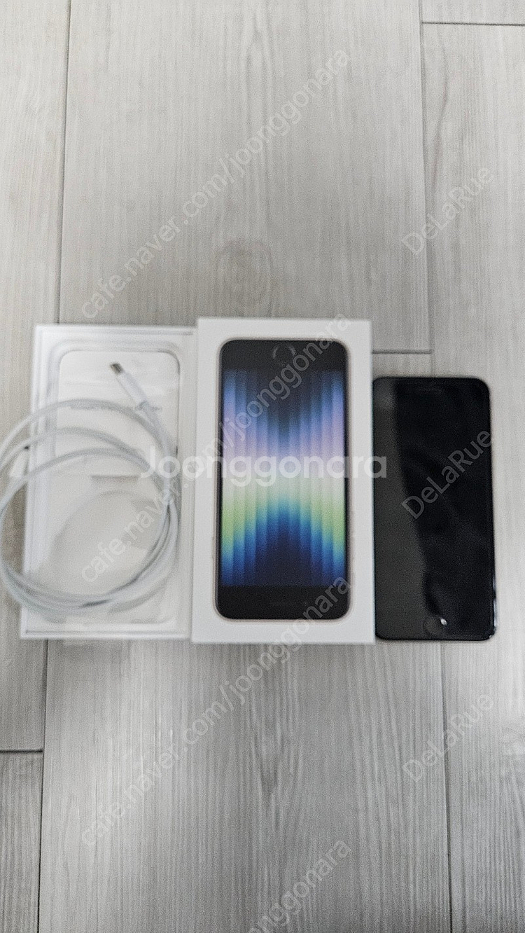 아이폰 se3 128g 화이트 자급제 팝니다 | 스마트폰 | 중고나라