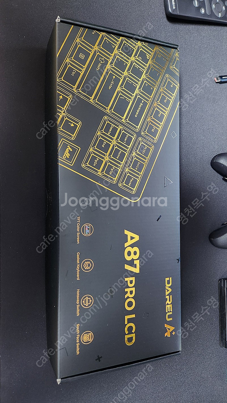 다얼유 A87PRO LCD 저소음오크축 알루골드색상 팝... | 중고나라 카페에서 운영하는 공식 사이트