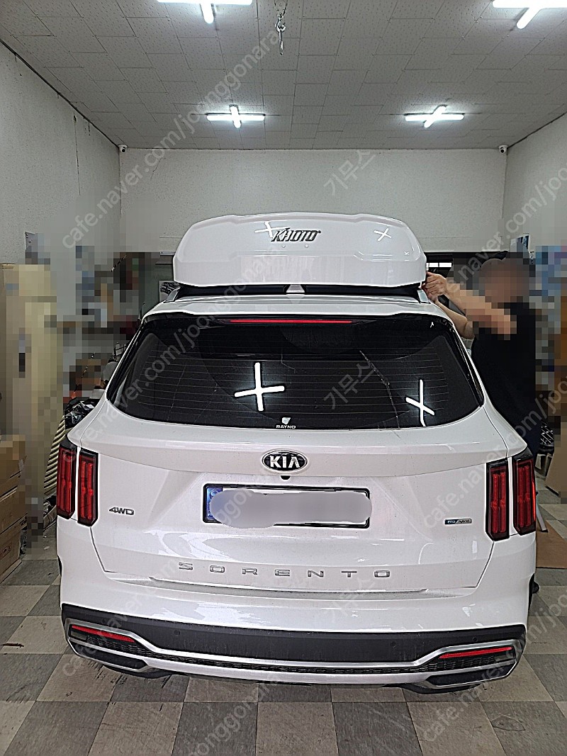 mq4쏘렌토 코토(khoto) 일체형 루프박스 팝니다 | 휠/타이어 | 중고나라