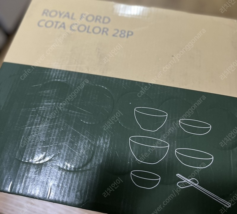 4인 그릇,접시 세트 ROYAL FORD COTA CO... | 주방가구 | 중고나라