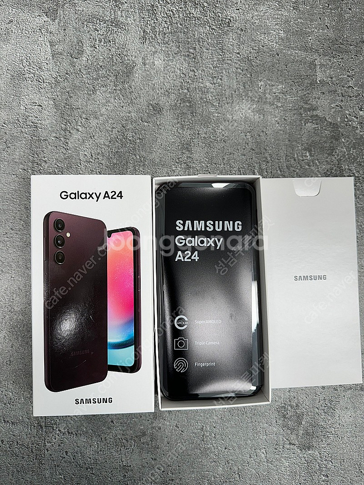 A245 갤럭시 A24 다크레드 128기가 (단순개봉)... | 삼성 | 중고나라