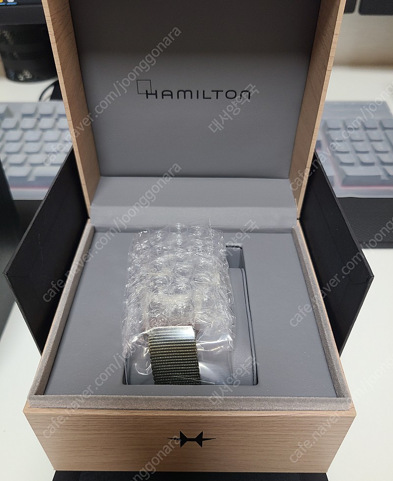 해밀턴 카키필드 메카니컬 38mm 검판 새제품 H694... | 기타잡화/관련용품 | 중고나라