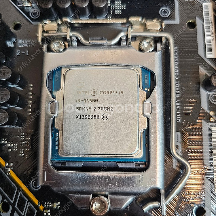 i5 11500 정품 (기쿨포함) 팝니다. | CPU/메인보드 | 중고나라