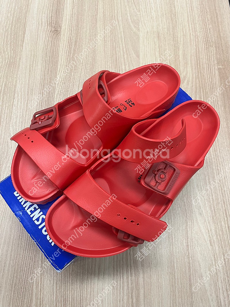 [새상품] 버켄스탁 아리조나 EVA 레드 265mm 팝... | 중고나라 카페에서 운영하는 공식 사이트