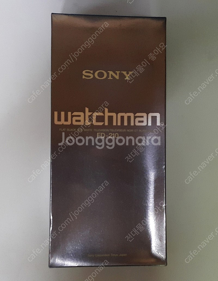 수집용 80년대 SONY WATCHMAN FD-210 ... | 중고나라 카페에서 운영하는 공식 사이트
