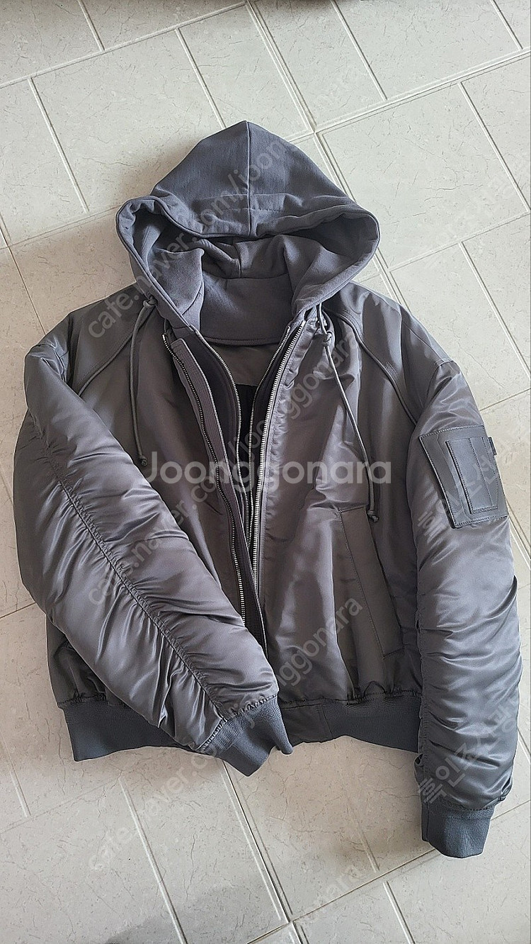 [44]준지 21fw 레이어드 ma-1(후드마원) | 중고나라 카페에서 운영하는 공식 사이트