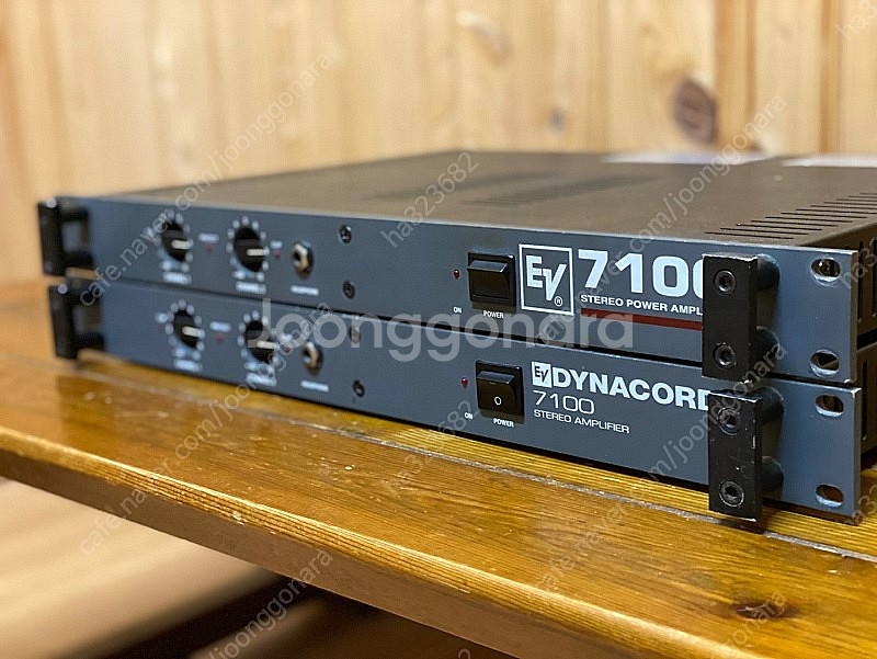 [판매]EV 7100 앰프 | 중고나라 카페에서 운영하는 공식 사이트