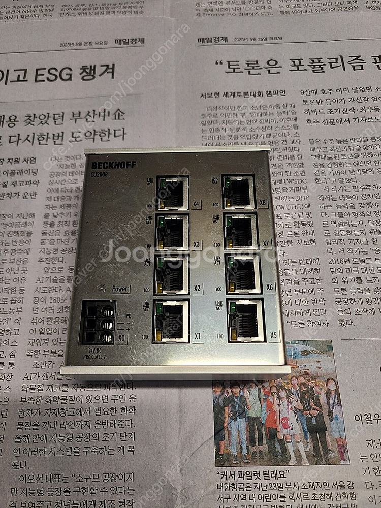 BECKHOFF CU2008 이더넷 스위치 Ethern... | 중고나라 카페에서 운영하는 공식 사이트